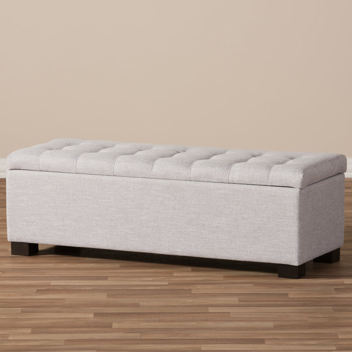 Latitude Run® Kareem Upholstered Flip Top Storage Bench And Reviews Wayfair
